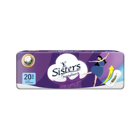 Sisters Long Panty Liner Budget Pack 20s Delivery In The Philippines