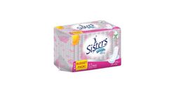 Sisters Sanitary Napkin Day and Night w/ Wings 18s delivery in the ...