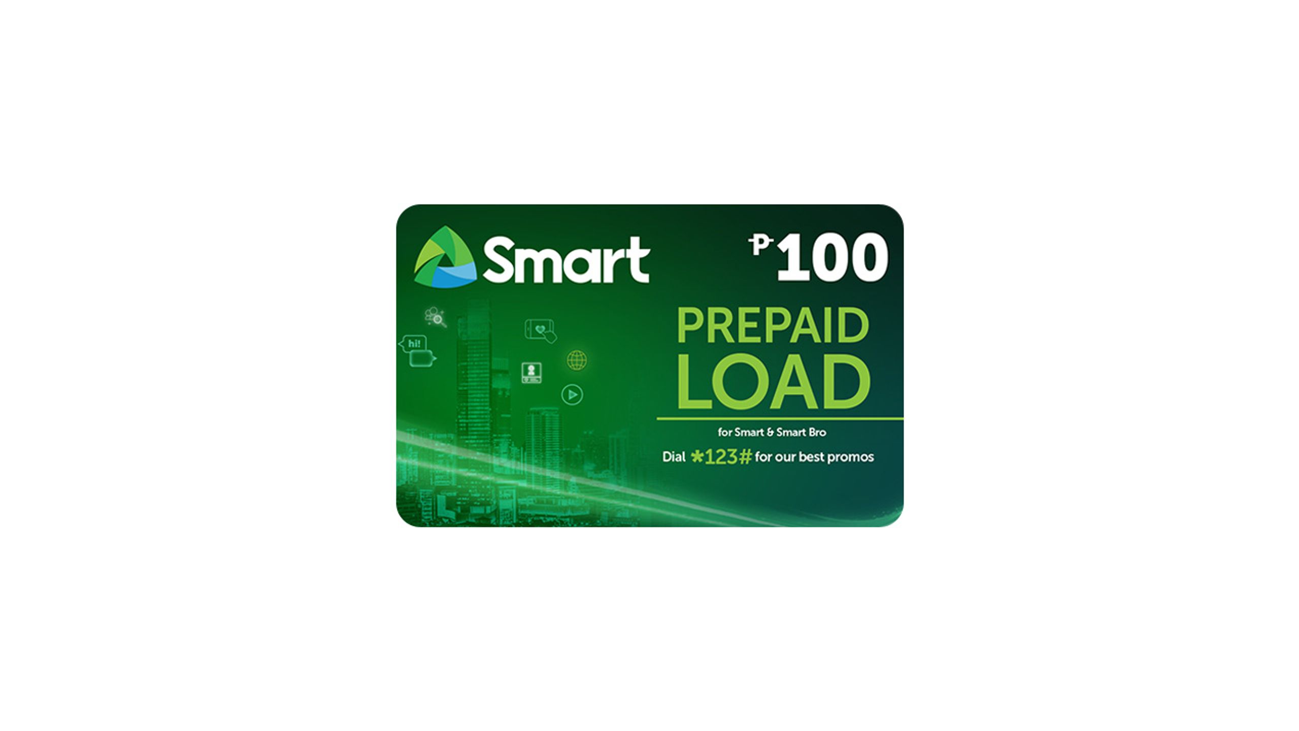 Smart Prepaid Card 100 delivery in the Philippines | foodpanda