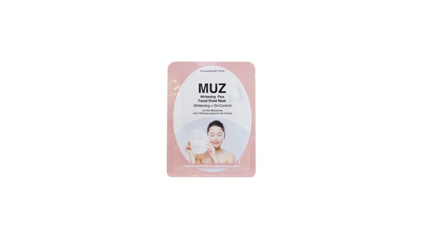 MUZ Whitening Plus Oil Control Facial Mask 23g delivery in the ...