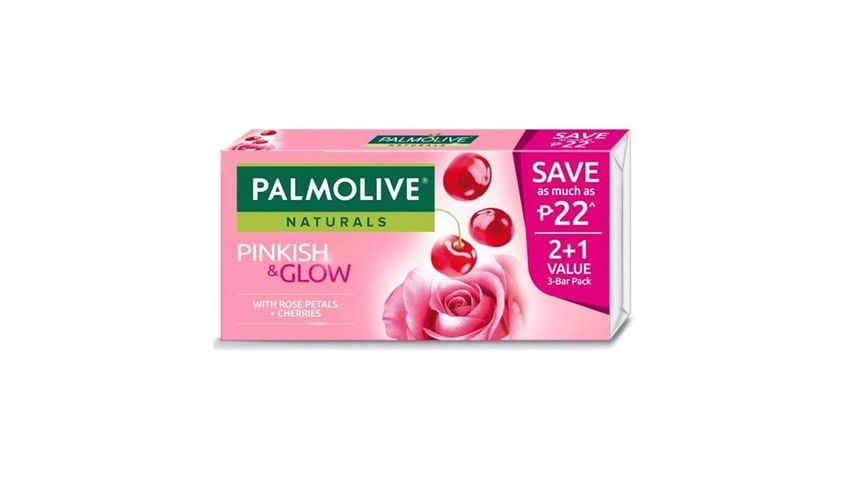 Palmolive Naturals Soap Pinkish & Glow (Pink) 3-Pack 80g delivery in ...