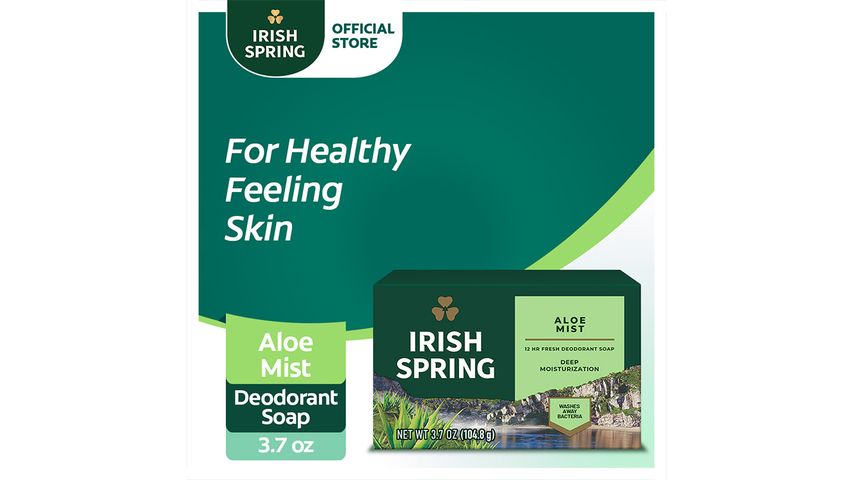 Irish Spring Aloe Body Soap 3.7oz delivery in the Philippines | foodpanda