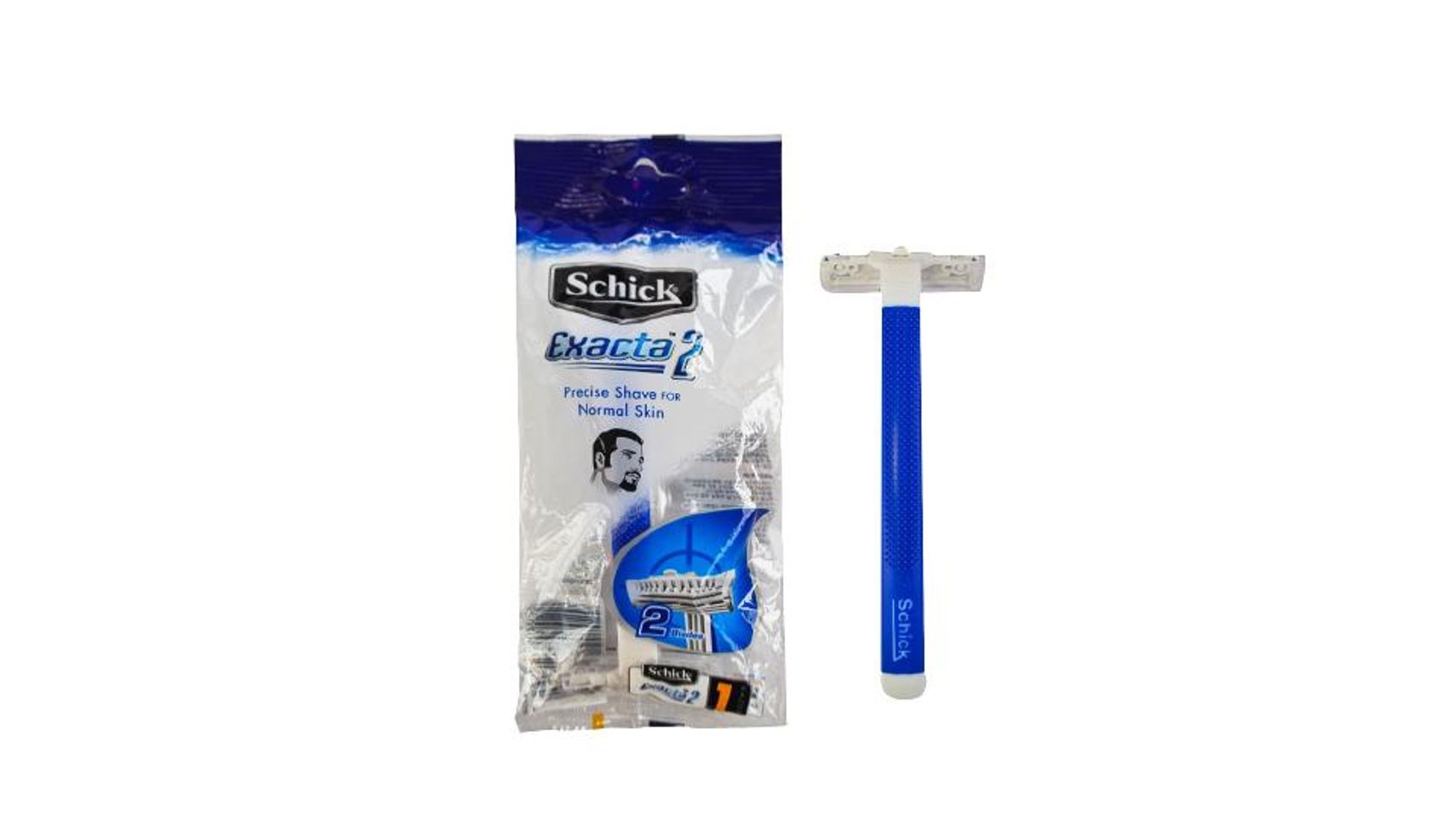 Schick Razor Exacta II Blue 1S delivery in the Philippines | foodpanda