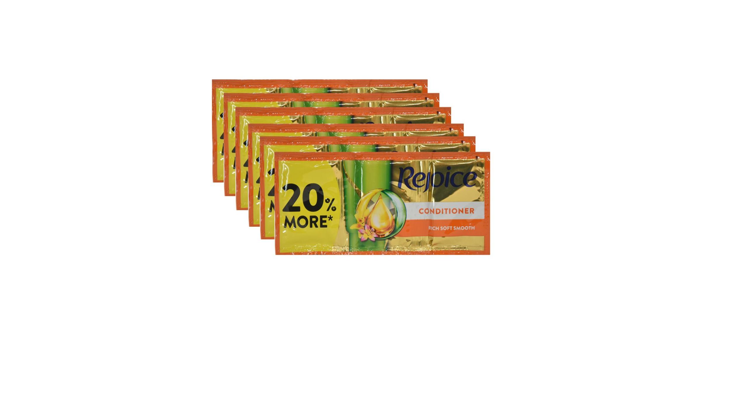 Rejoice Conditioner Tri-Sachet Rich 12ml X 6 delivery in the ...