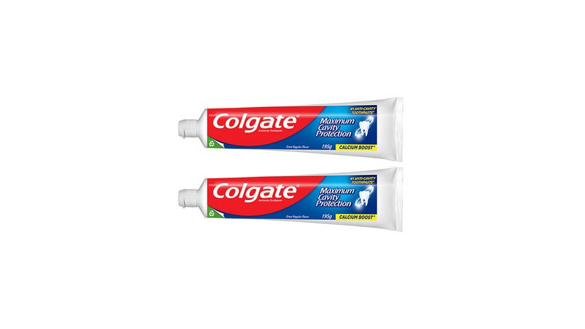 Colgate Twin Pack Maximum Cavity Protection 195G delivery in the Philippines | foodpanda