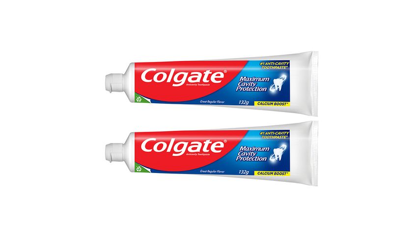 Colgate Maximum Cavity Protection Toothpaste 132g Twin Pack delivery in ...