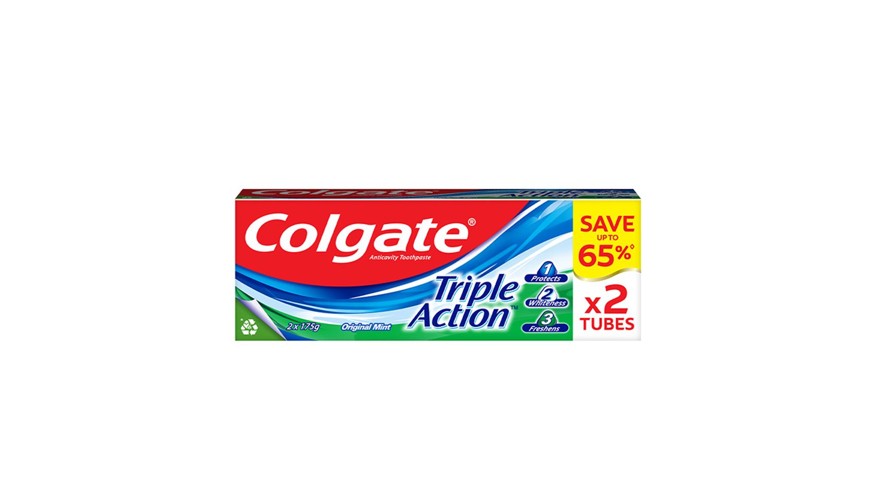 Colgate Toothpaste Triple Action 175g x 2 delivery in the Philippines ...