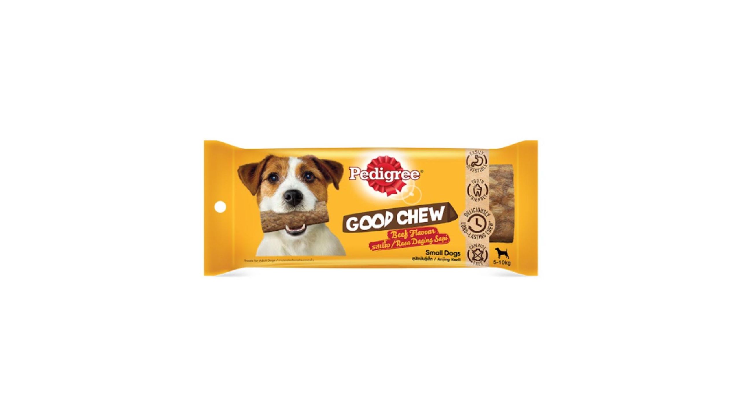 Pedigree Good Chew Beef Small 53g delivery in the Philippines | foodpanda