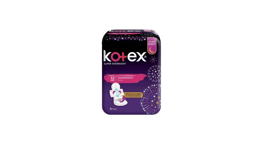 Kotex Super Overnight 32cm 6s delivery in the Philippines | foodpanda