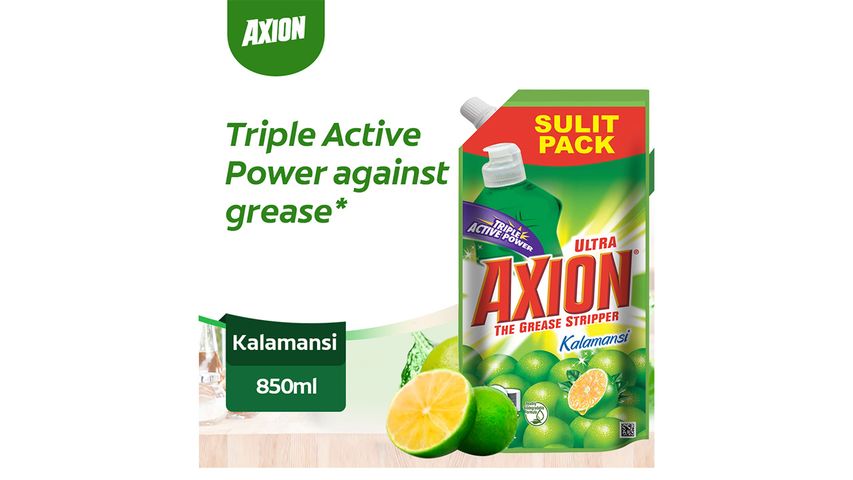 [24 hour Germ Kill] Axion Antibacterial Dishwashing Liquid Kalamansi ...