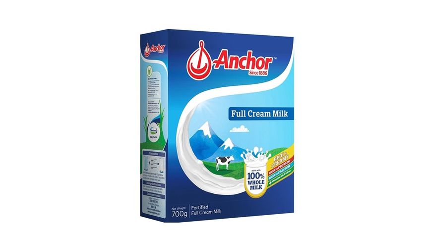 Anchor Full Cream Powdered Milk 700G delivery in the Philippines ...