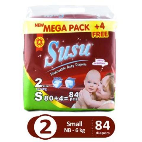Susu Diapers Small 80 Pieces delivery near you | foodpanda Pakistan