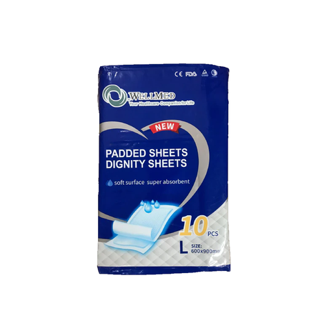 Wellmed Dignity Sheets 10 Pieces delivery near you | foodpanda Pakistan