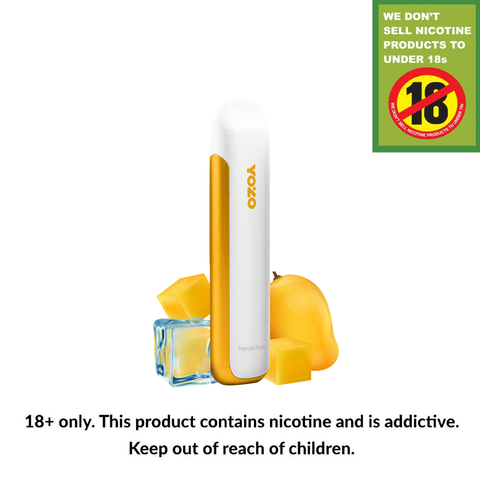 Yozo Mango Frost 3500 Puffs 50mg 1 Piece delivery near you | foodpanda ...