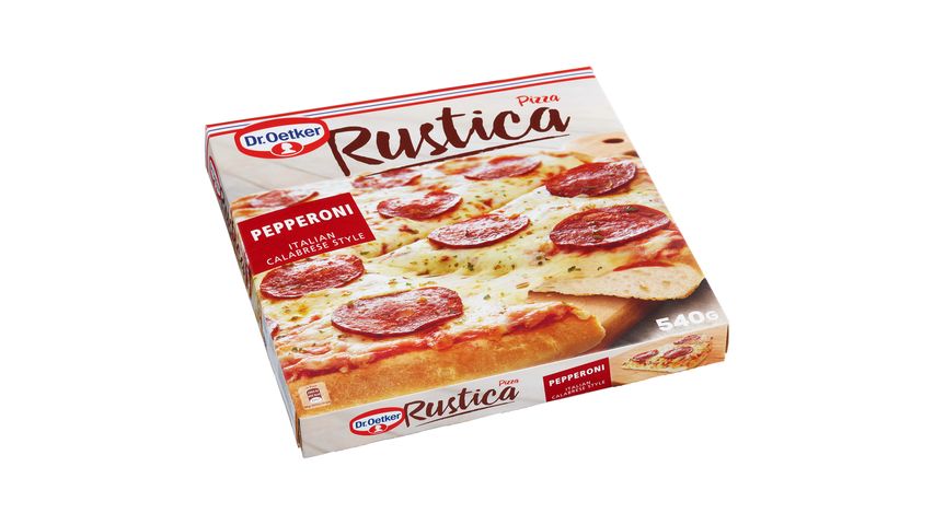 Dr.Oetker Fryst Pizza Rustica Pepperoni Calab 540g - Köp online ...