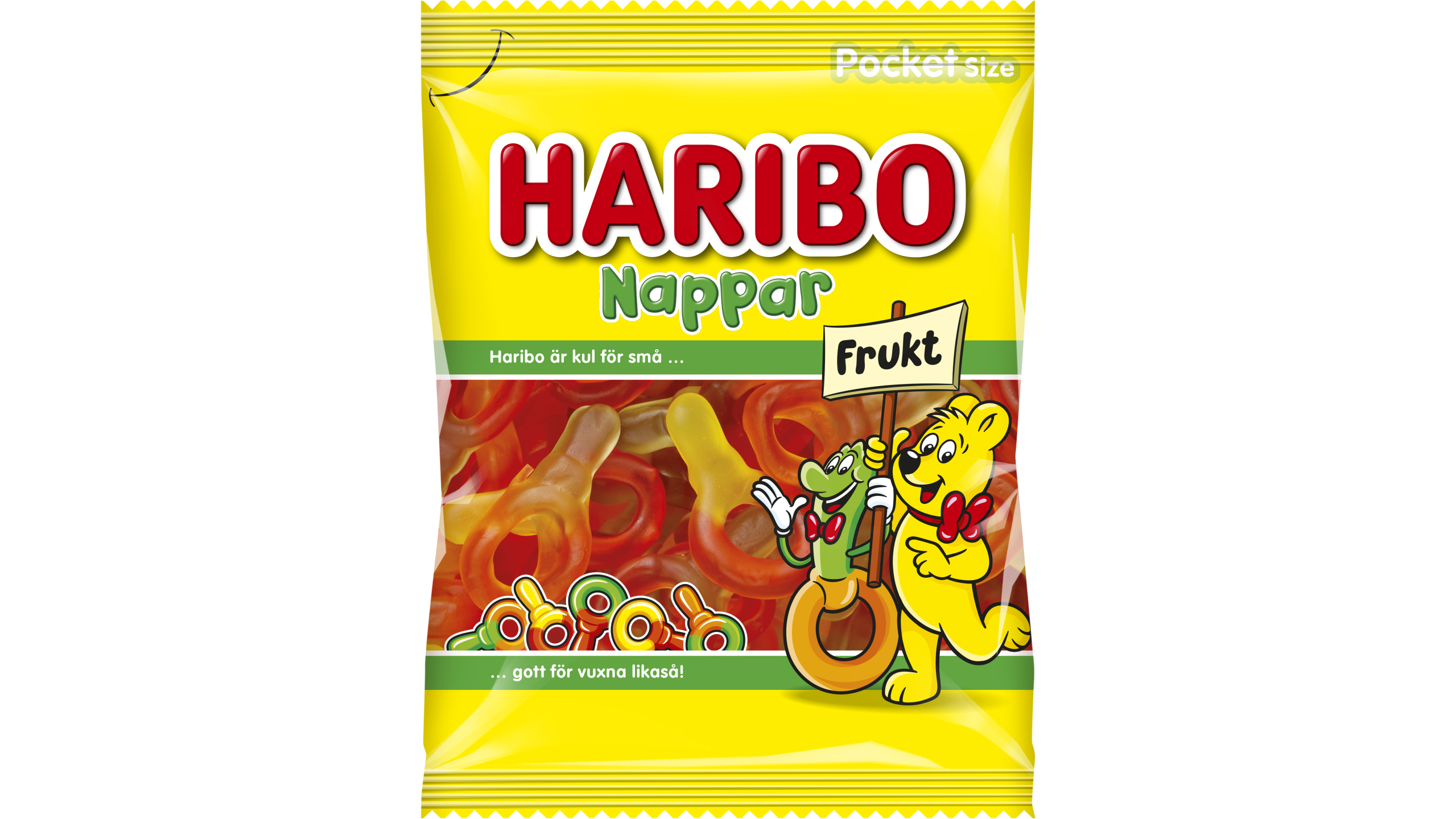 Haribo Nappar Frukt 80g - Köp online - foodora.se