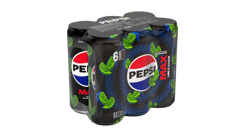 Pepsi Max Lime 33Cl 6-p - Köp online - foodora.se