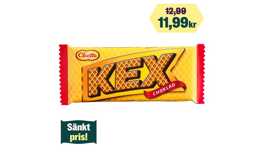 Cloetta Chokladkaka Kexchoklad Original 60g - Köp online - foodora.se