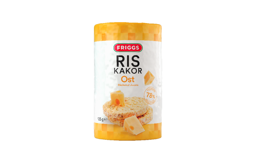 Friggs Riskakor Ost 125g - Köp online - foodora.se