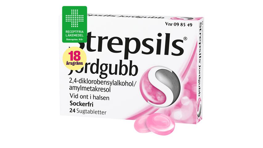 Strepsils Strawberry 24pcs - Köp online - foodora.se