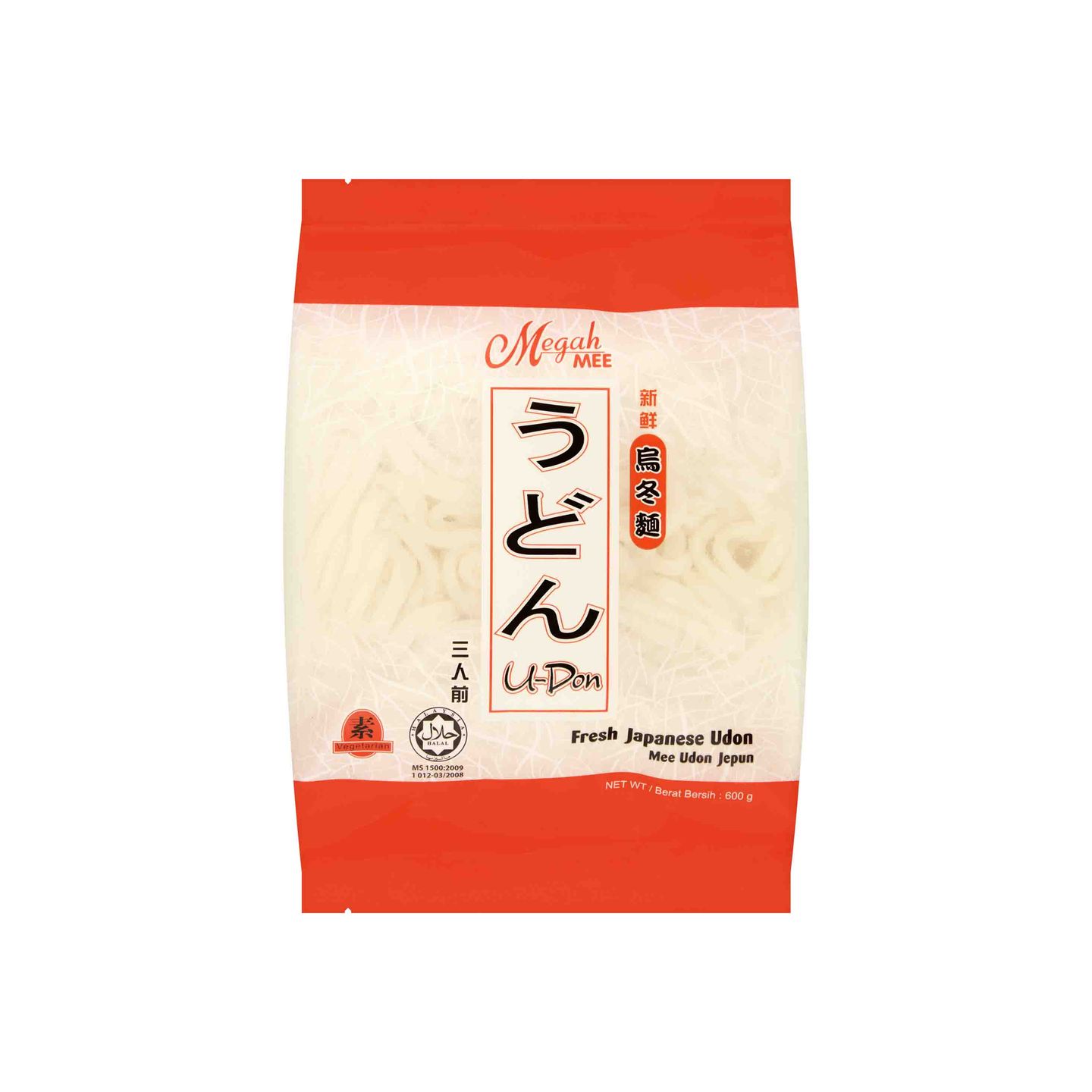 Megah Mee Fresh Japanese Udon 600g delivery near you | foodpanda Malaysia