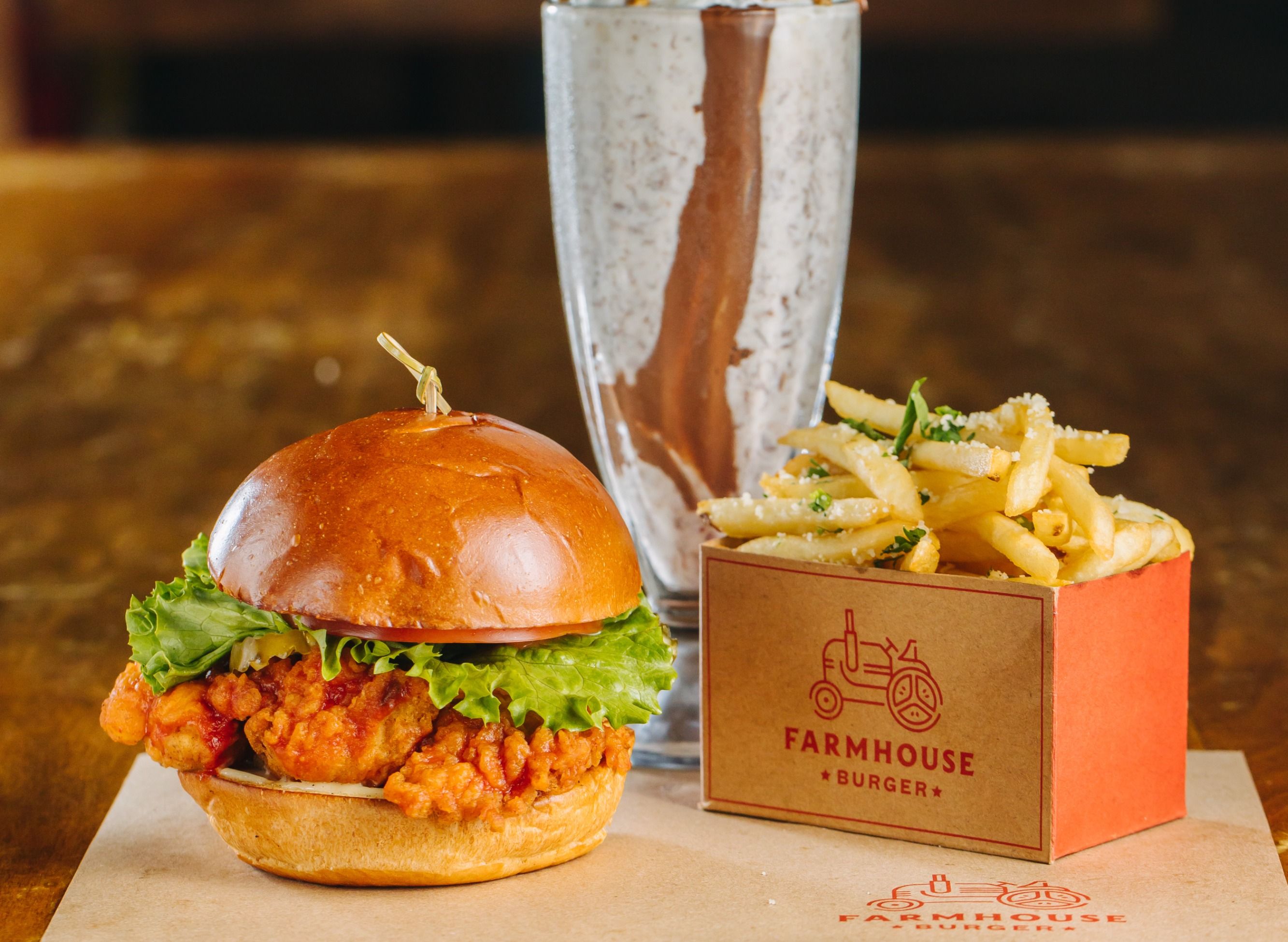 Farmhouse Burger delivery in Dhaka | foodpanda