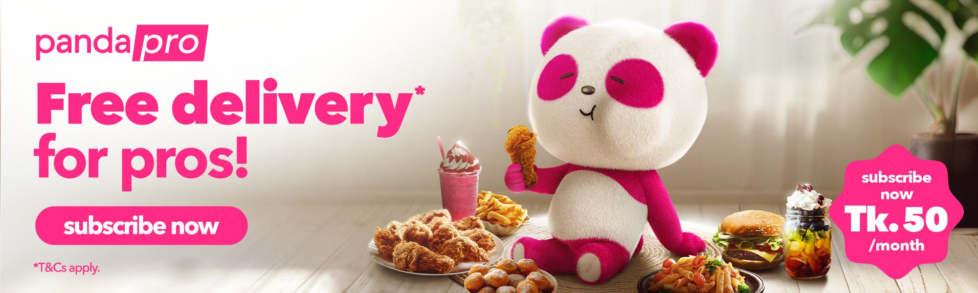 Partnership Promotion - foodpanda BD
