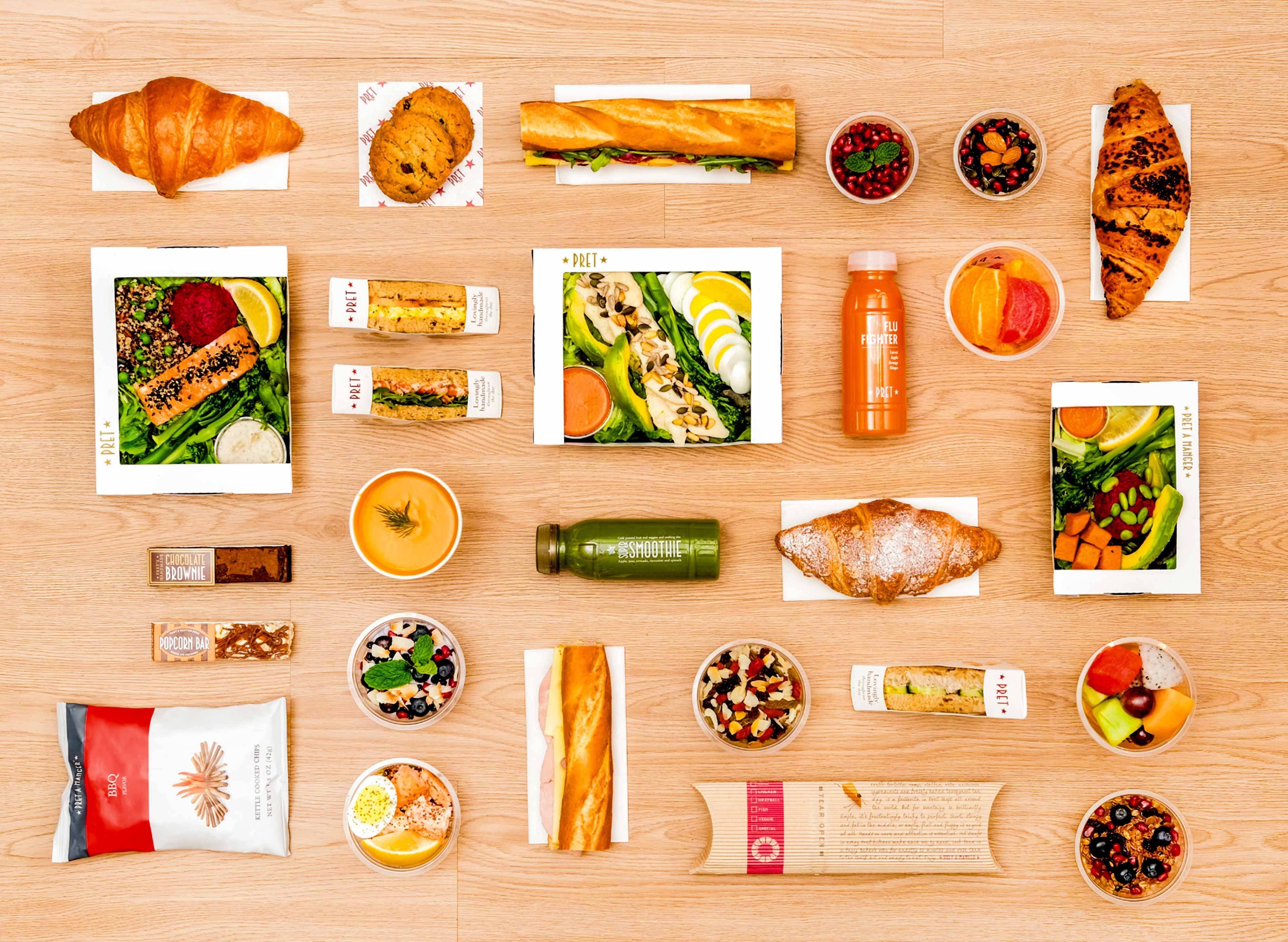 Pret A Manger (紅磡)菜單 - 向附近的Pret A Manger (紅磡)訂購 | foodpanda 外賣速遞