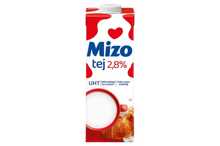 Mizo UHT félzsíros tej 2,8% 1 l order online - foodora.hu