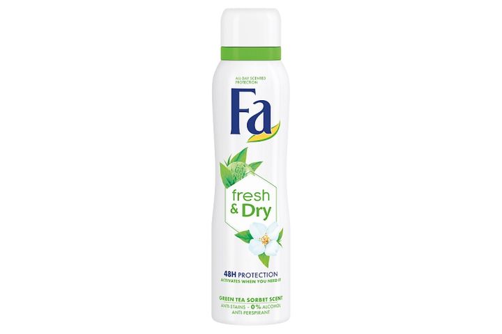 Fa Fresh & Dry Green Tea antiperspirant sprej | 150 ml - foodora.cz rozvoz