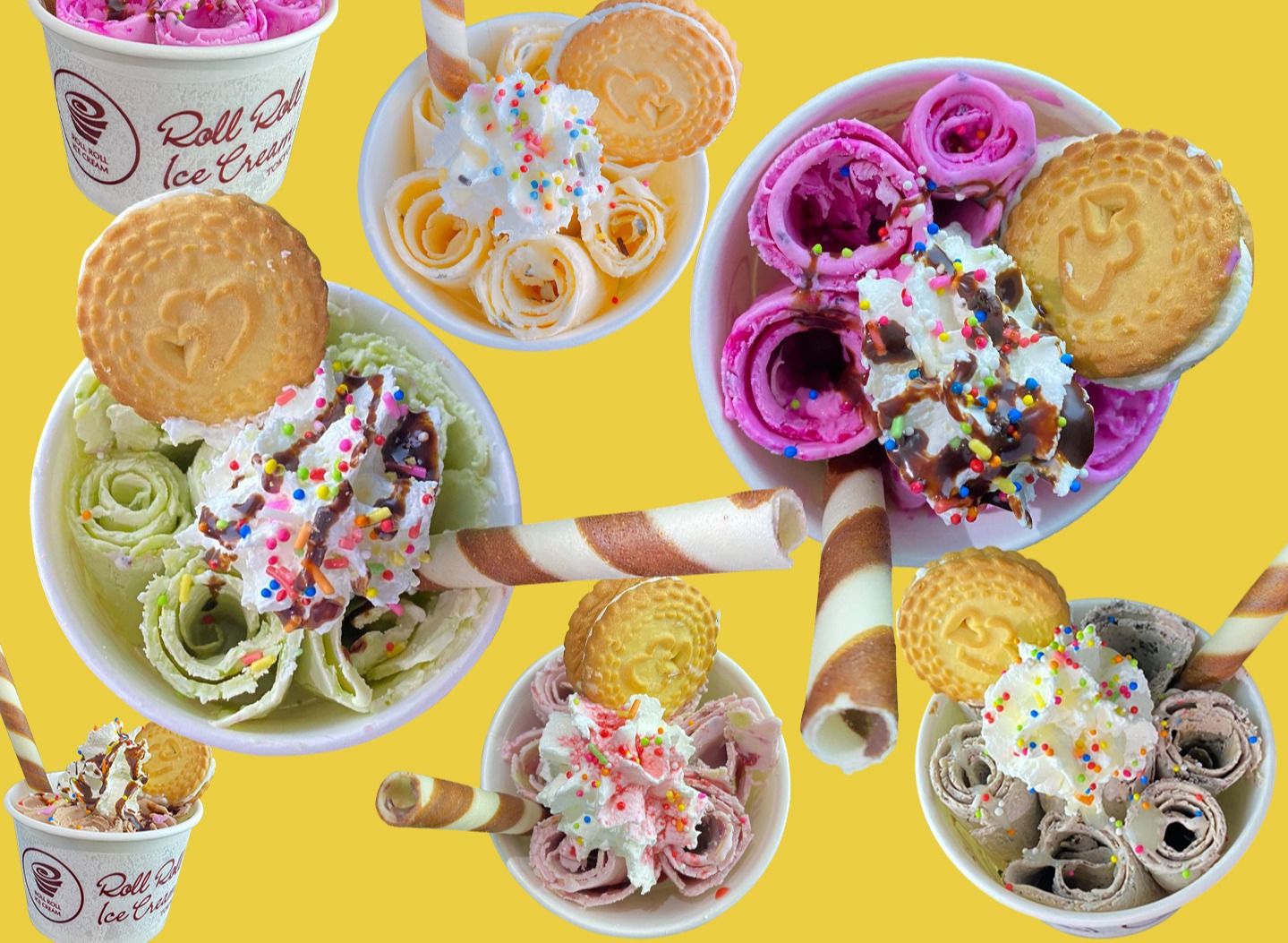 Roll Roll Ice Cream (AEON Mall Sen Sok) Menu | Order Online on ...