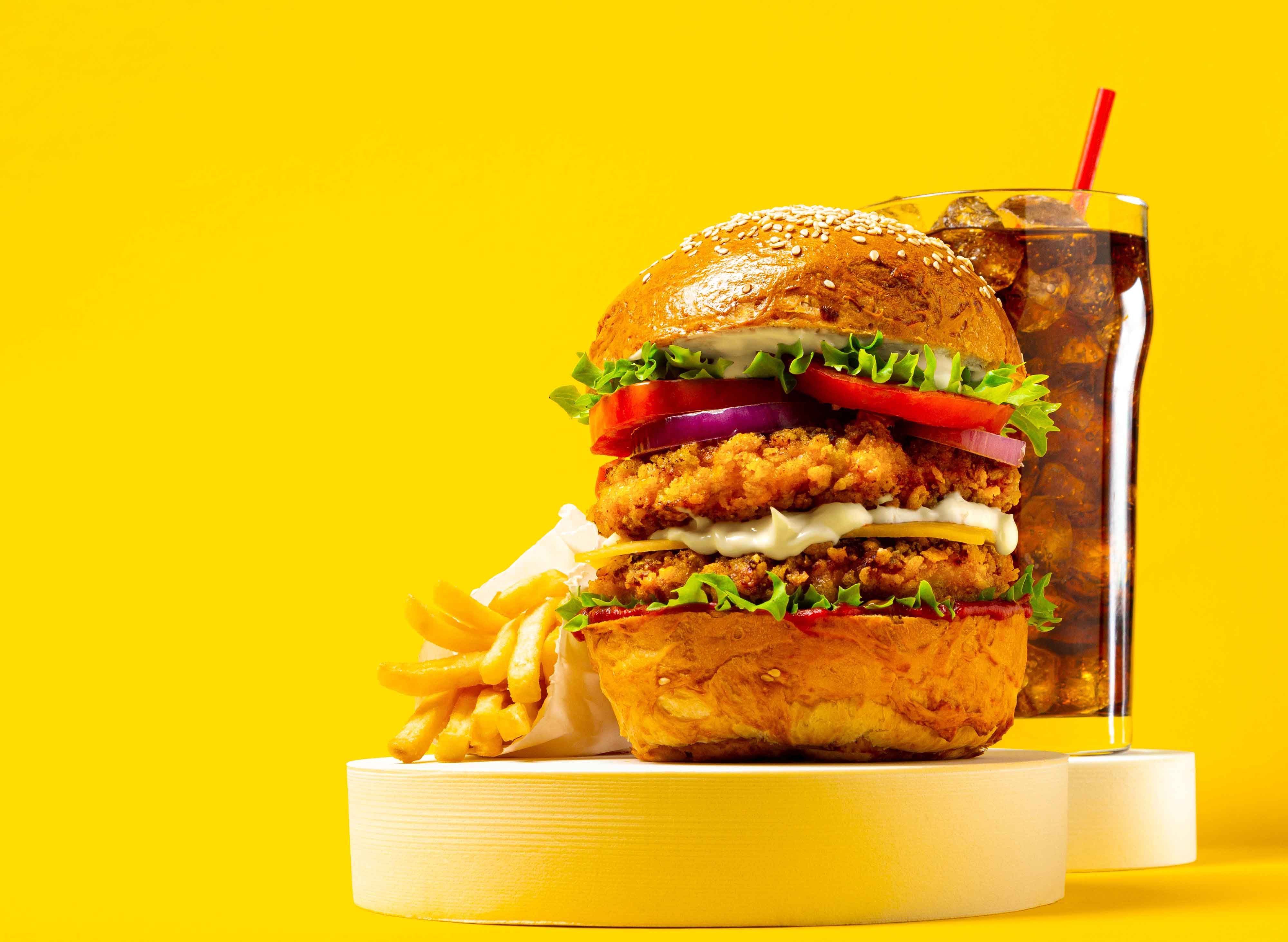 Moving Cafe Crispy Chicken Burger菜单 | foodpanda Klang美食外卖