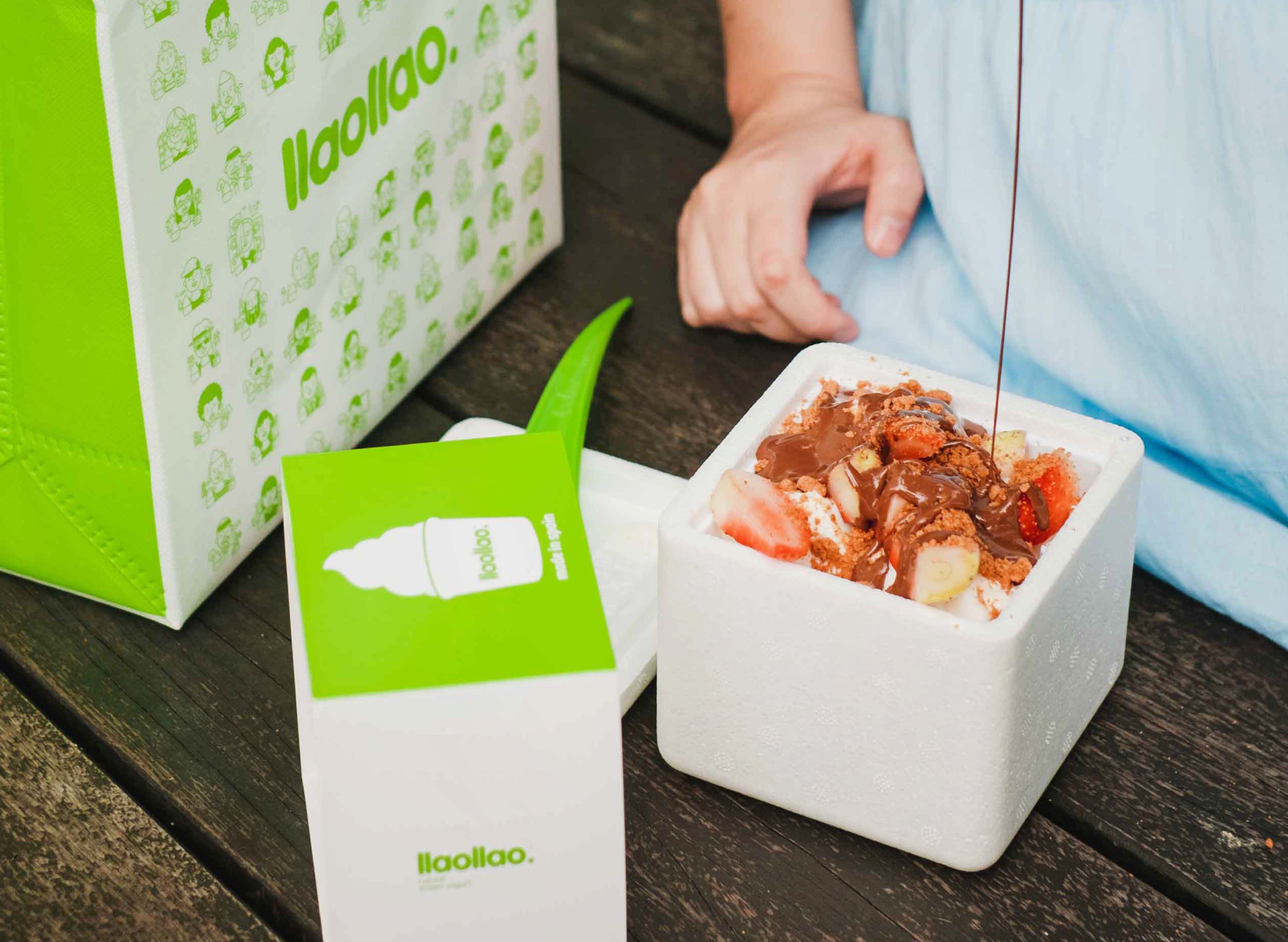Llaollao delivery store