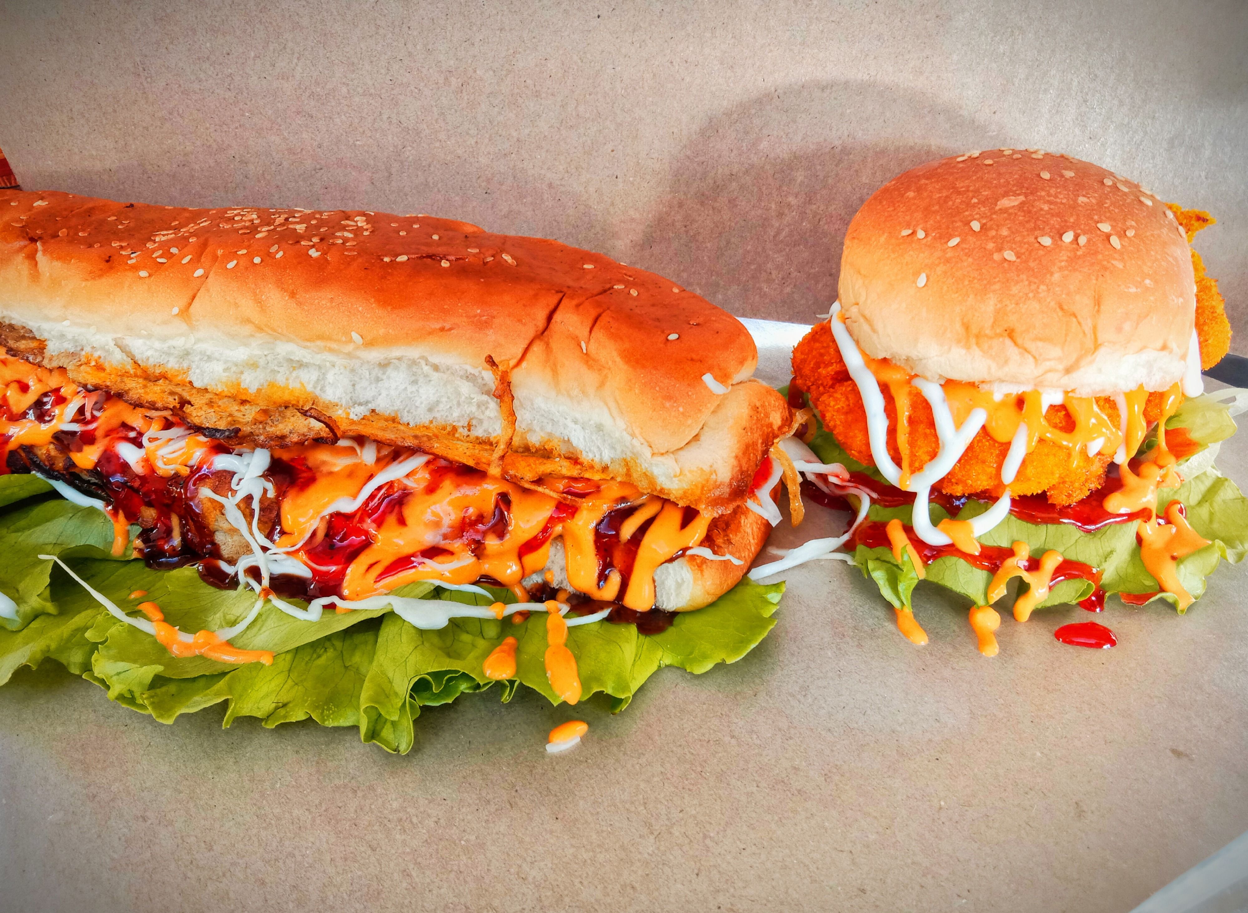 ROTI JOHN CHEESE BANJIR VS CRISPY BURGER菜单 | foodpanda Kajang美食外卖