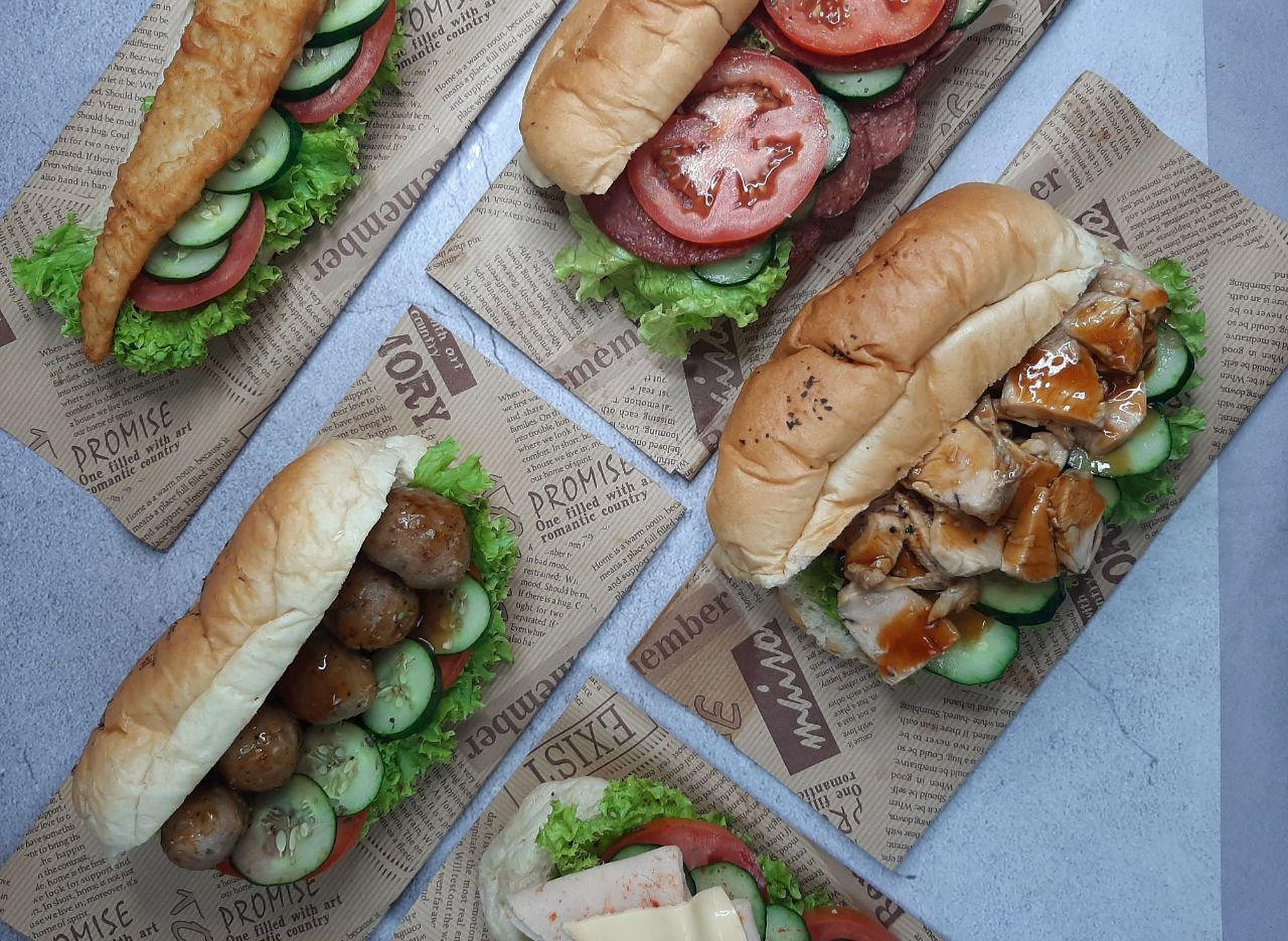Super Hero Sandwich