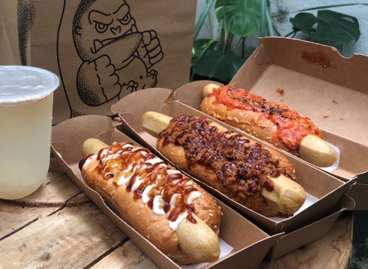 Monster 8 Sausage & Boba Tea | Food Delivery from foodpanda