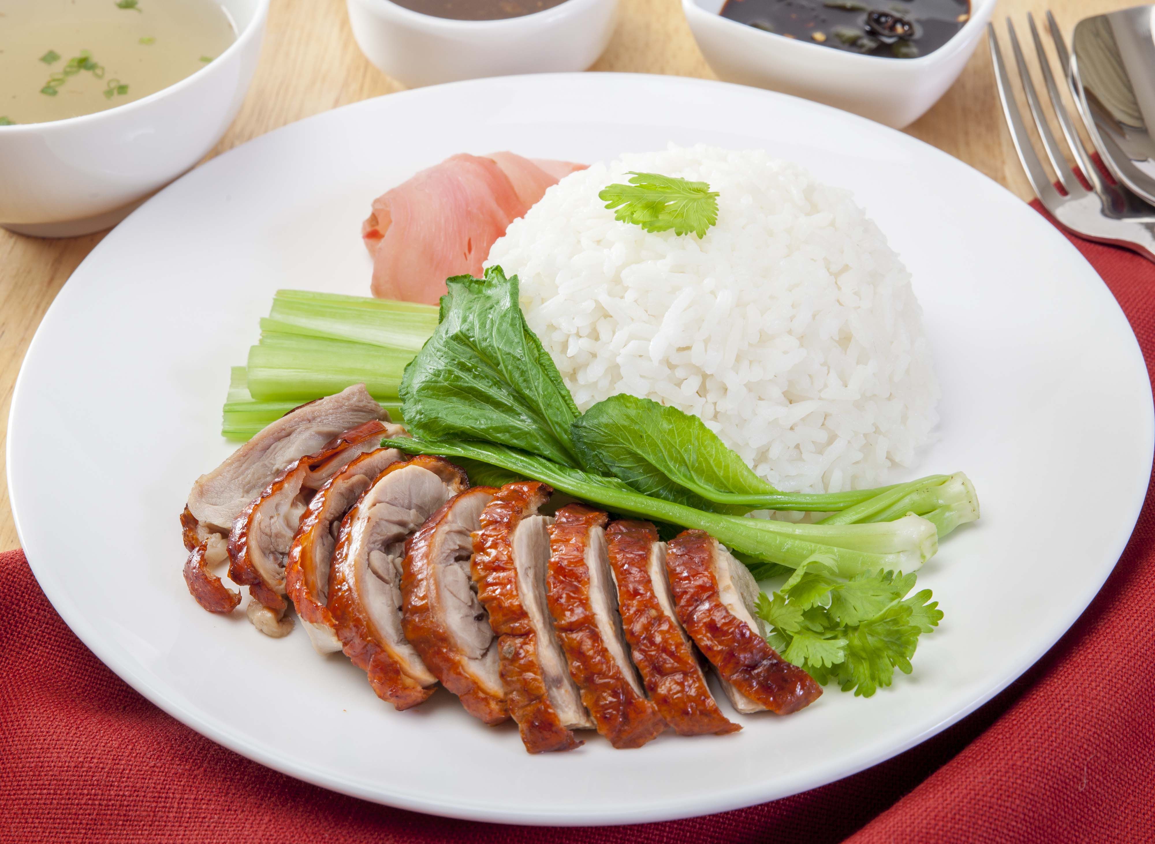 Permatang Tinggi Roasted Duck Rice (Porridge) 阿九鸭饭 (粥) @ Impian Village ...