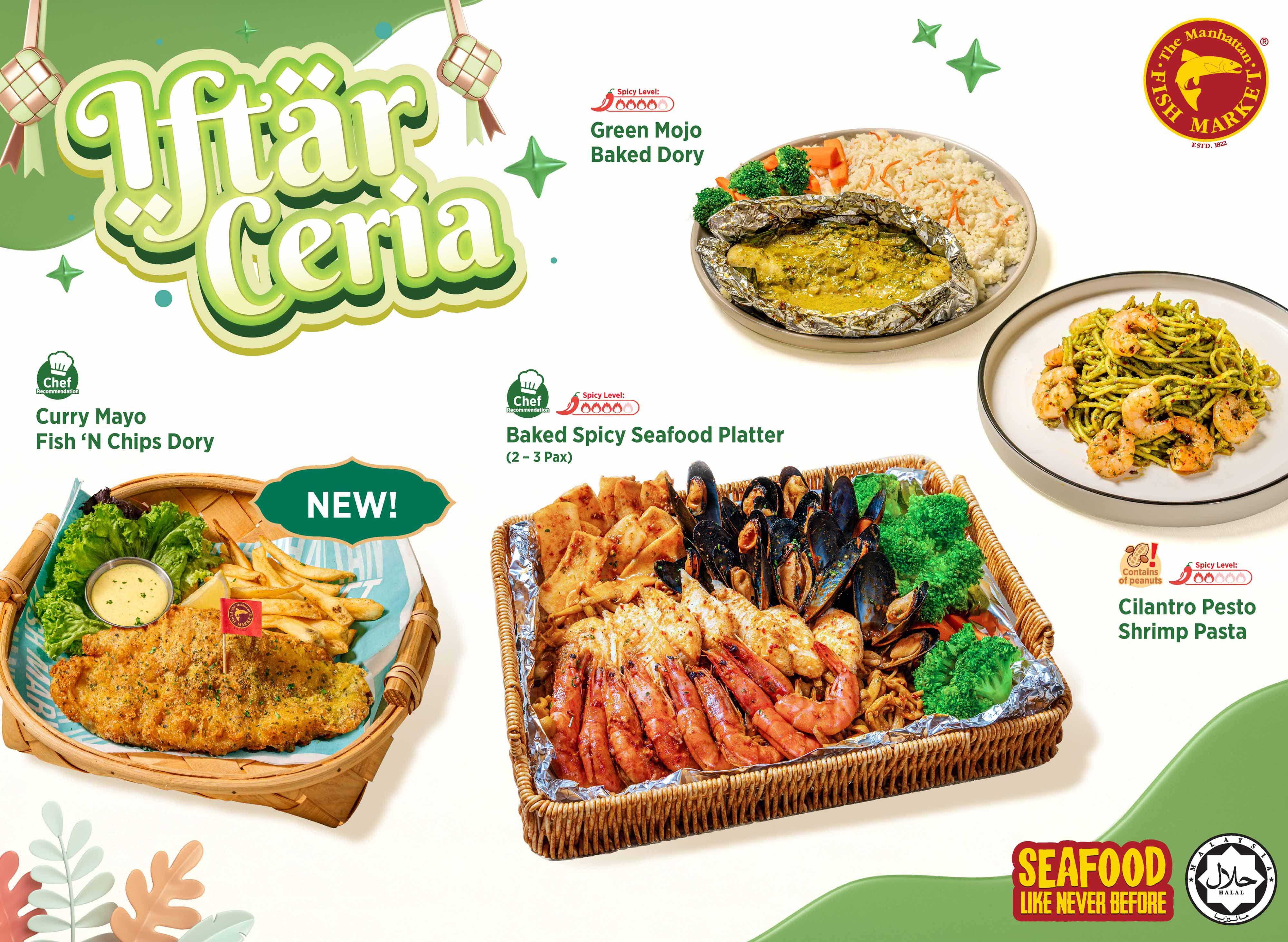 The Manhattan FISH MARKET (Palm Mall) menu and delivery in Seremban ...