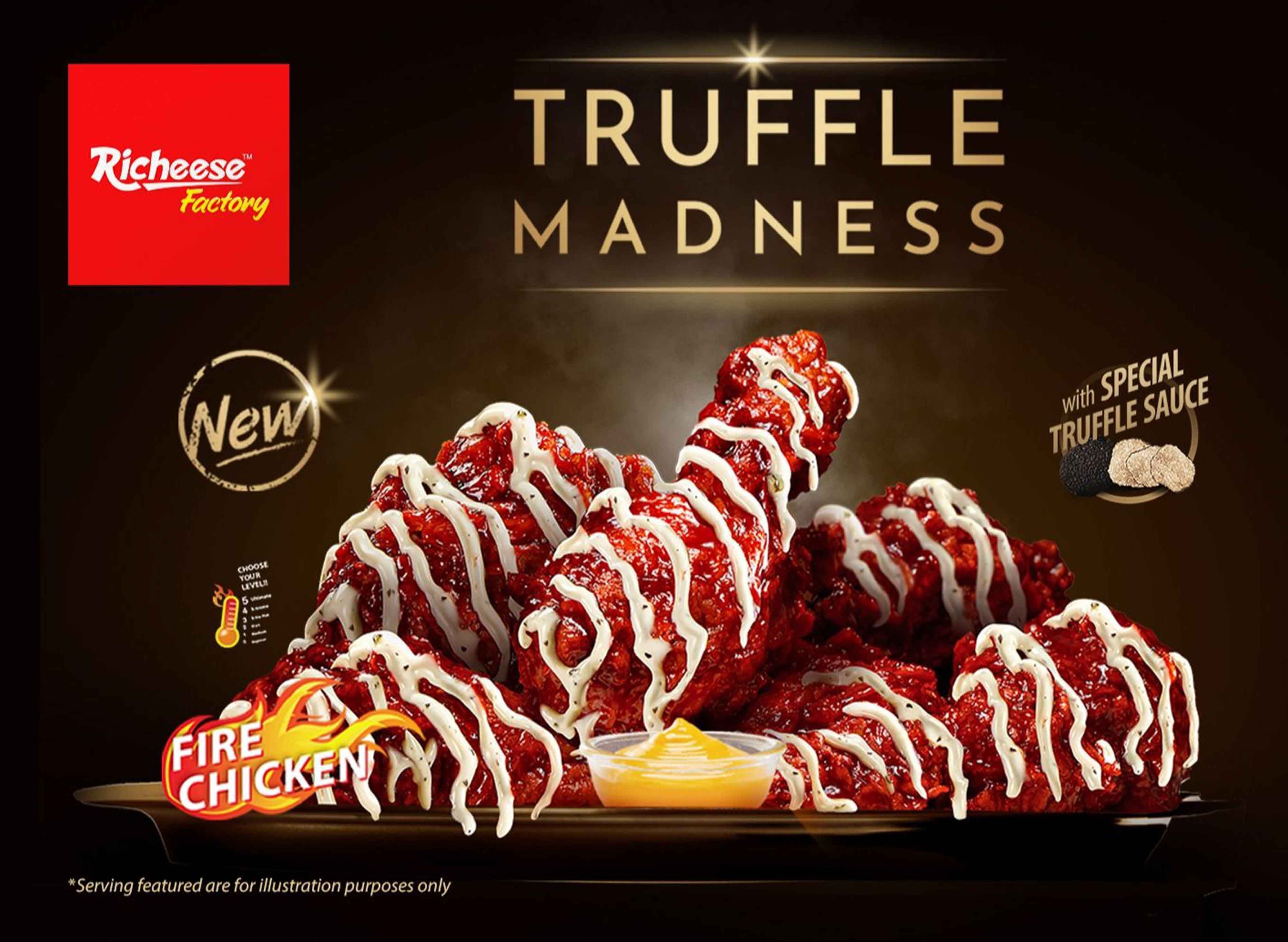 Richeese Logo Richeese Factory Grand Opening: Free Fire Chicken