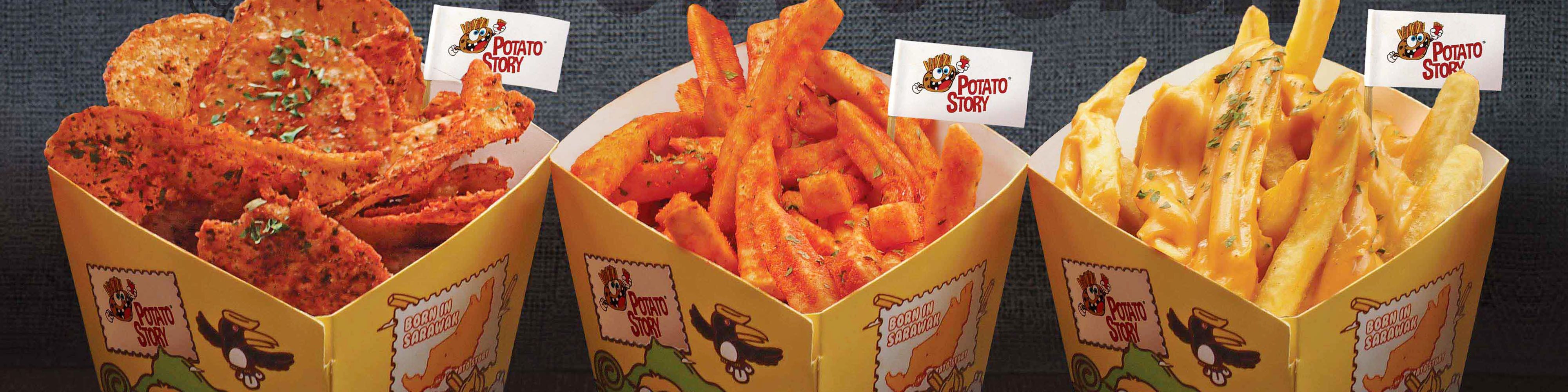 Potato Story Plus (Aeroville Mall Kuching) menu and delivery in Kuching ...