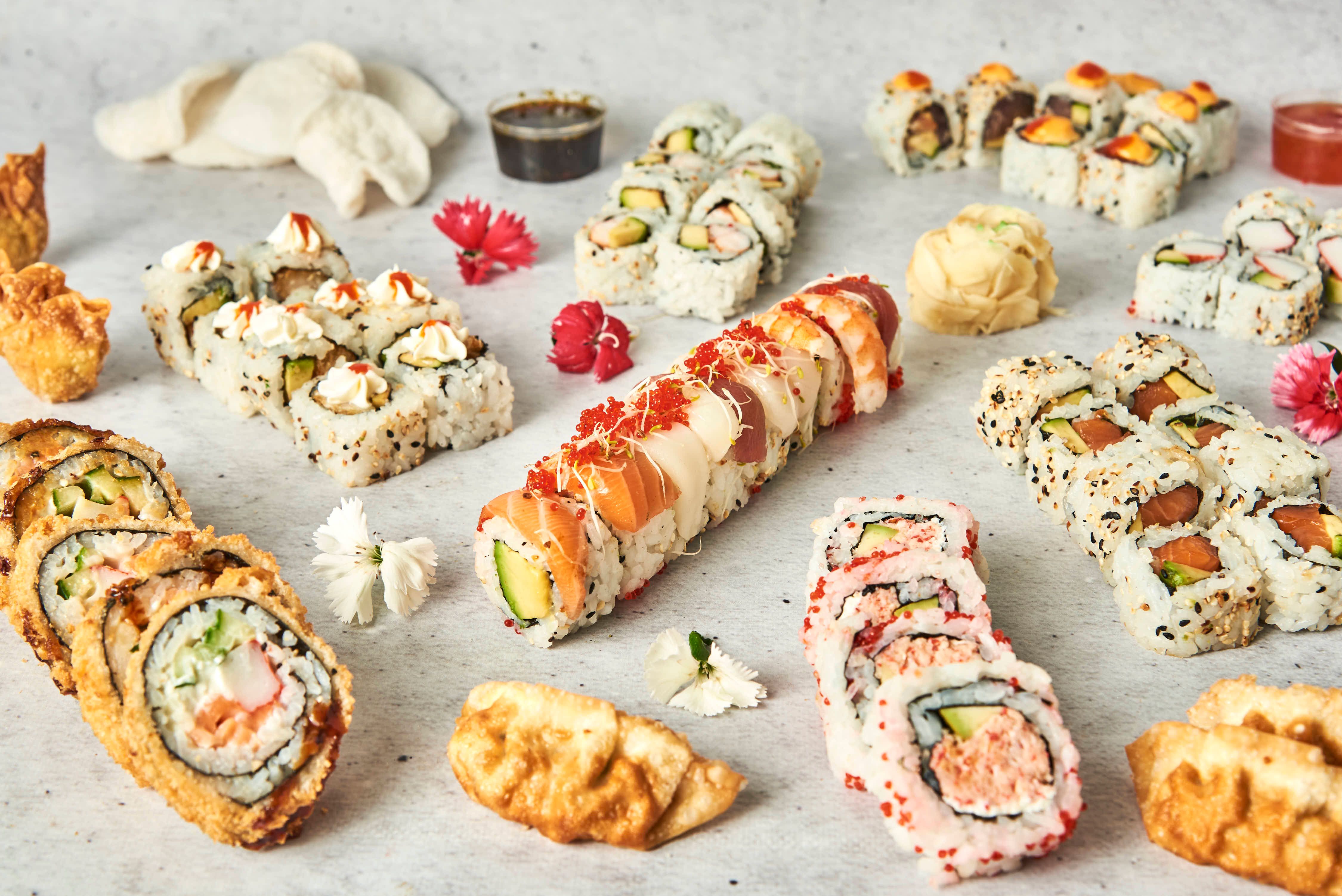 Take away fra Bjerke Sushi i Oslo med foodora-levering, meny