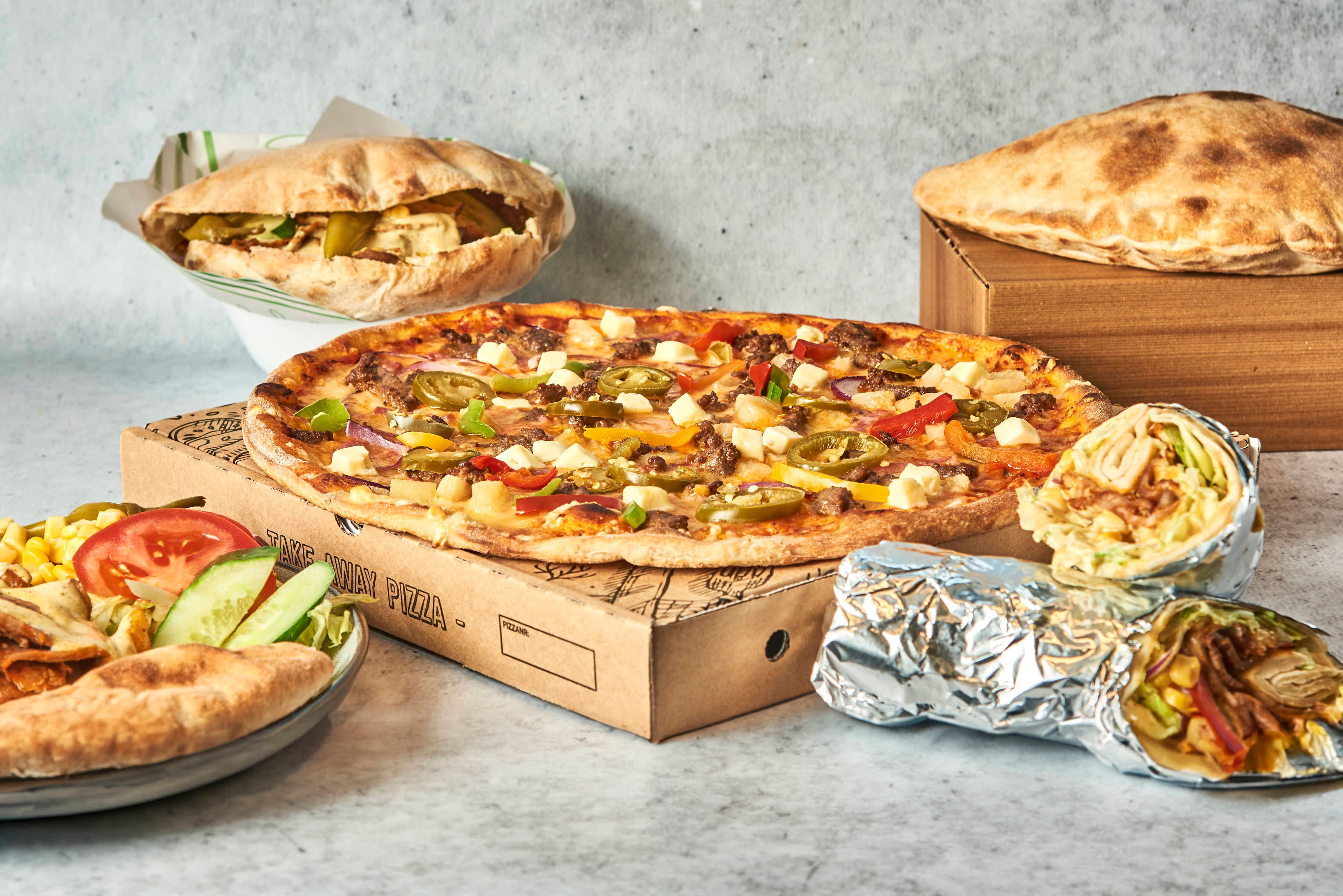 Take away fra Piri-Piri i Kristiansand med foodora-levering, meny