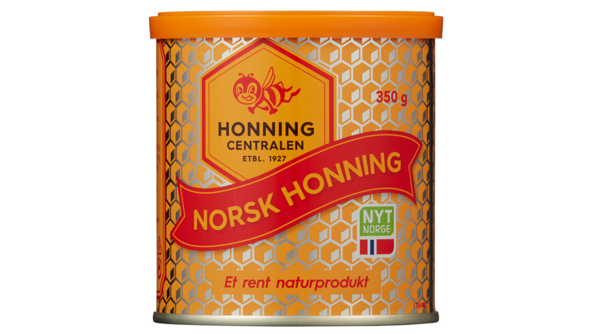 Honningcentralen Honning Ekte Norsk | 350g - foodora.no