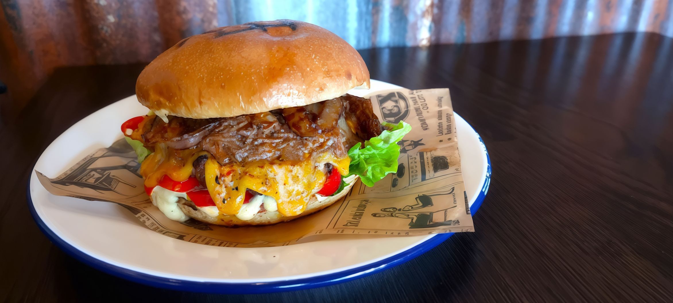 Hamburger Tegneserie Fyr Tuana Hamburger Kruiden – Taza Foods