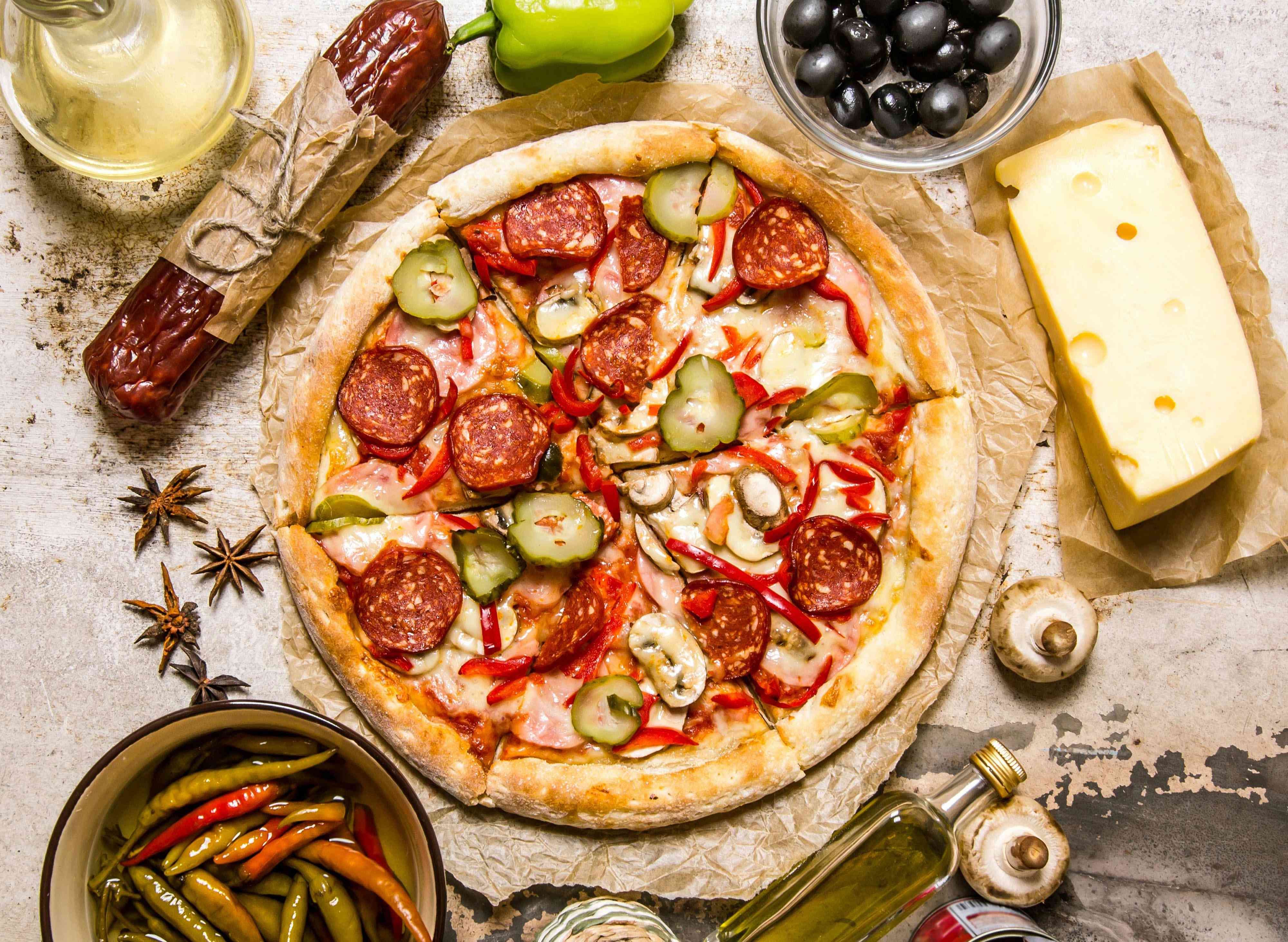 Pizzeria Gamberos meny & priser - Beställ online i Göteborg | foodora