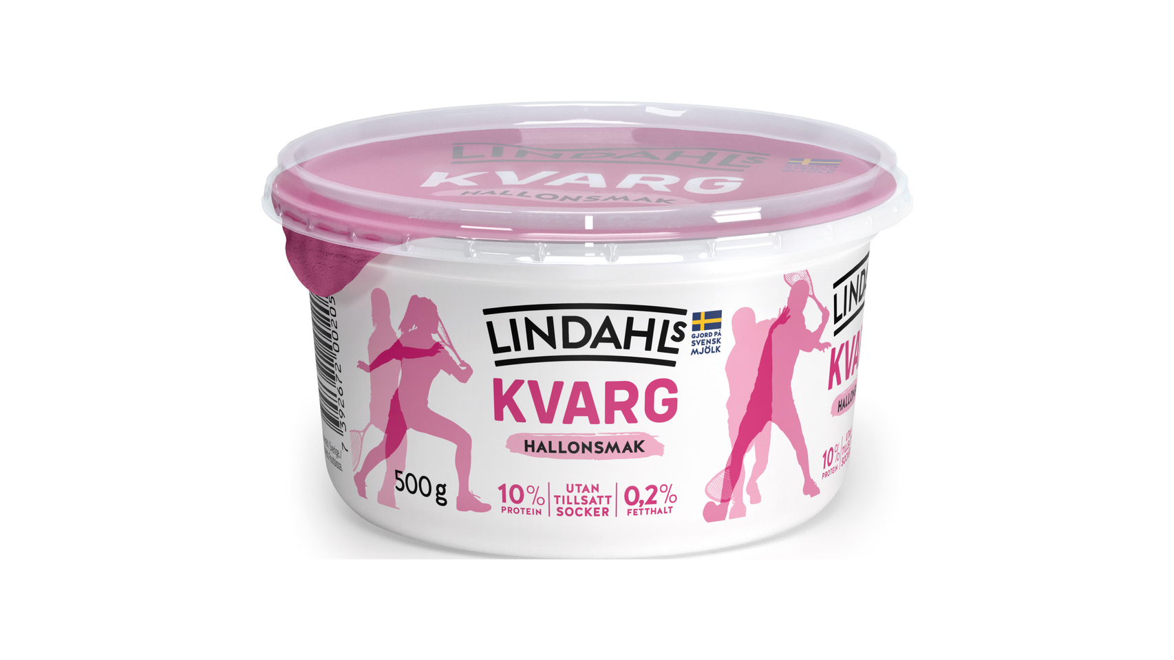 Lindahls Kvarg Hallon 500g - Köp online - foodora.se
