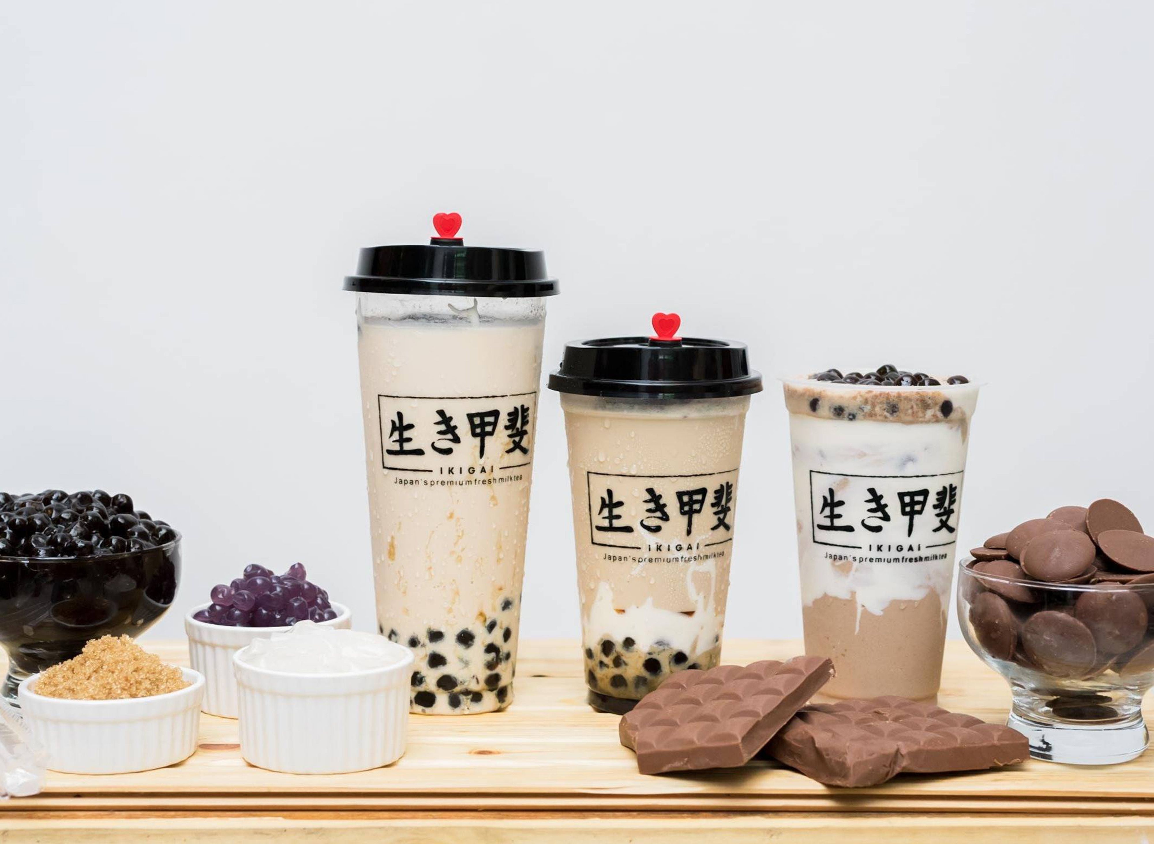 Ikigai Japan's Premium Fresh Milk Tea menu delivery | Order food online ...