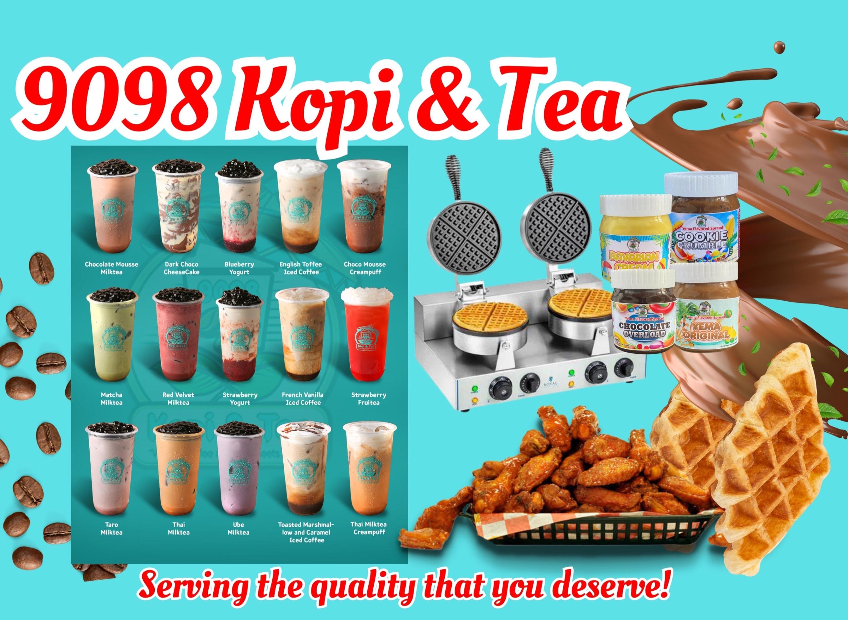 9098 Kopi & Tea - 1st Street delivery in Manila| Food Delivery Manila ...