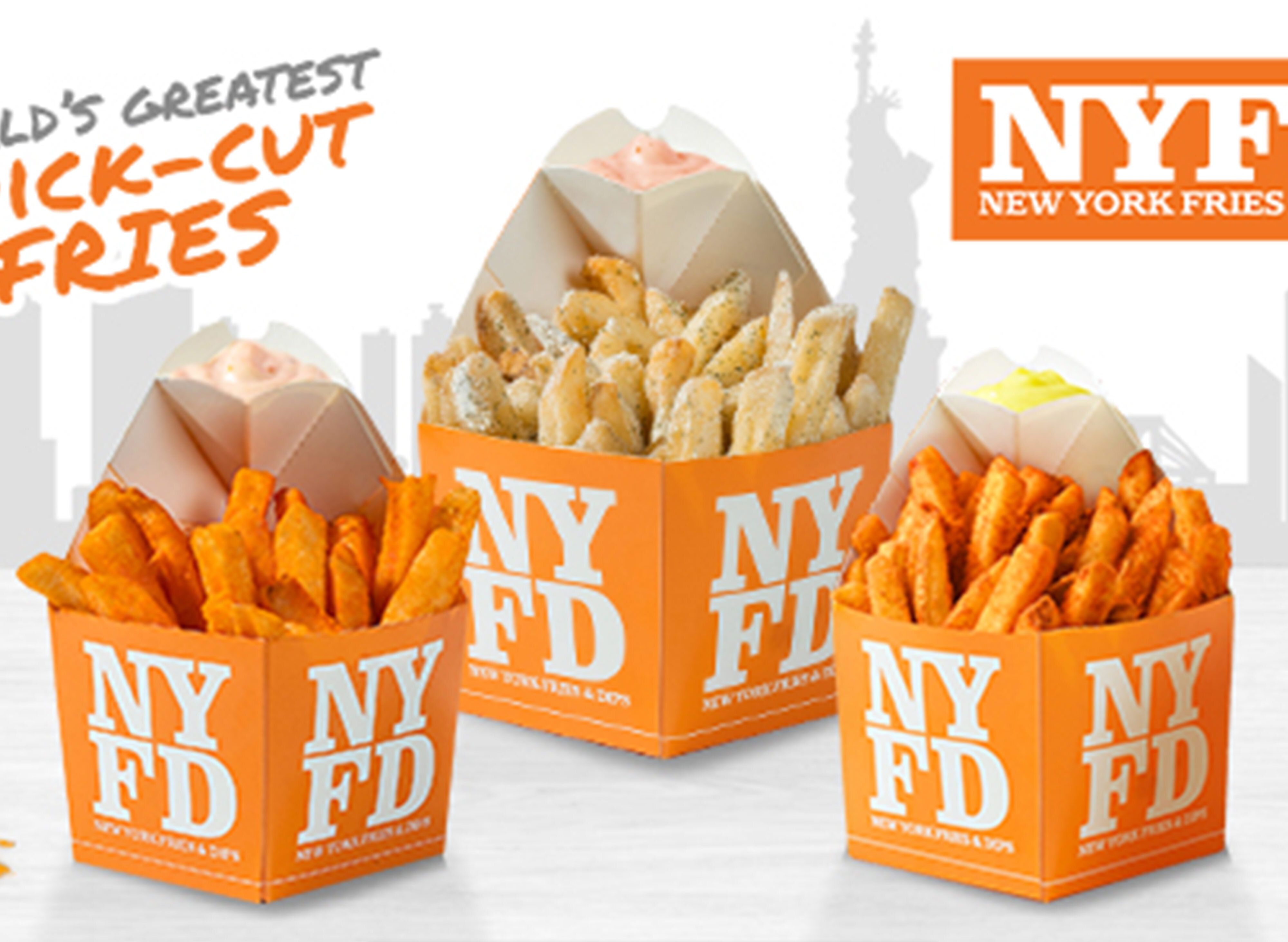 NYFD - New York Fries and Dips menu delivery | Order food online ...