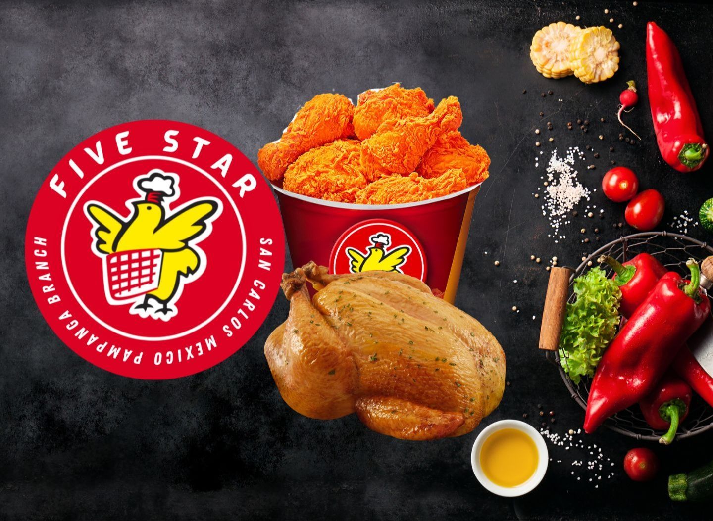 Five Star Chicken Logo